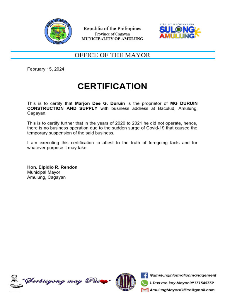 certification bplo | PDF