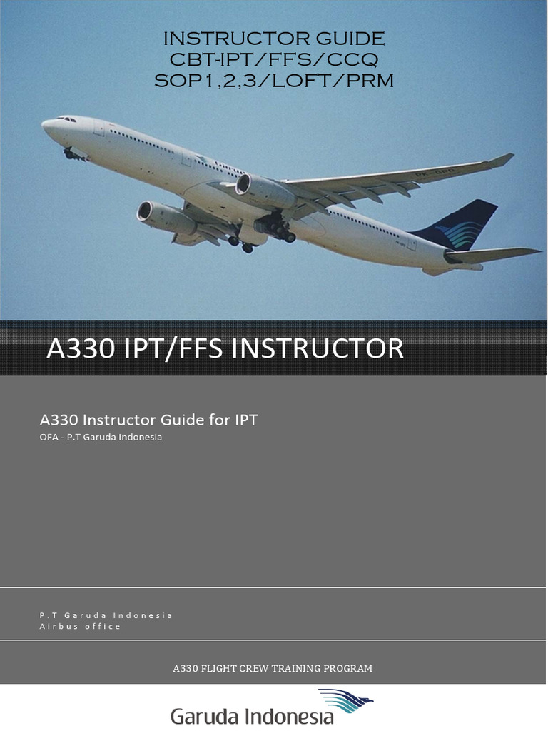 Instructor Guide Cbt-Ipt Ffs CCQ Sop123 Loft PRM | PDF | Landing Gear | Aircraft Flight Control ...