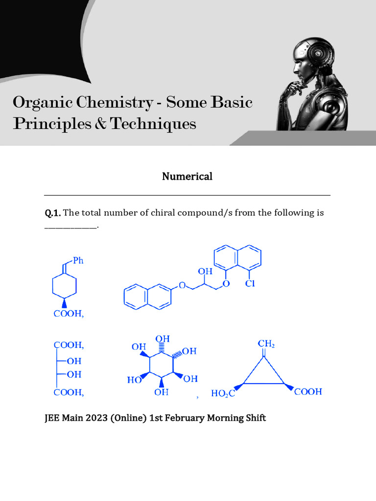 Chem 7 Organic Chem Principles | PDF | Chemical Polarity | Aromaticity