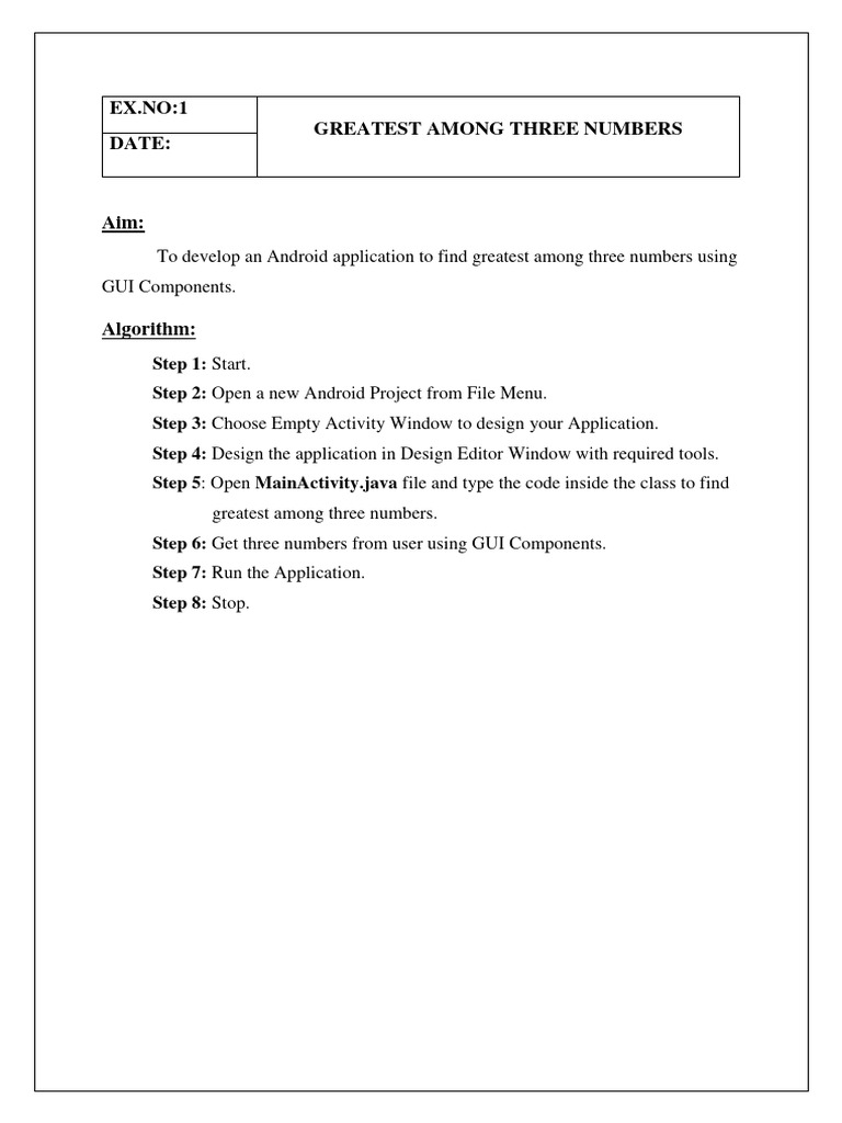 Android Record | PDF | Android (Operating System) | Application Software Android Record | PDF | Android (Operating System) | Application Software