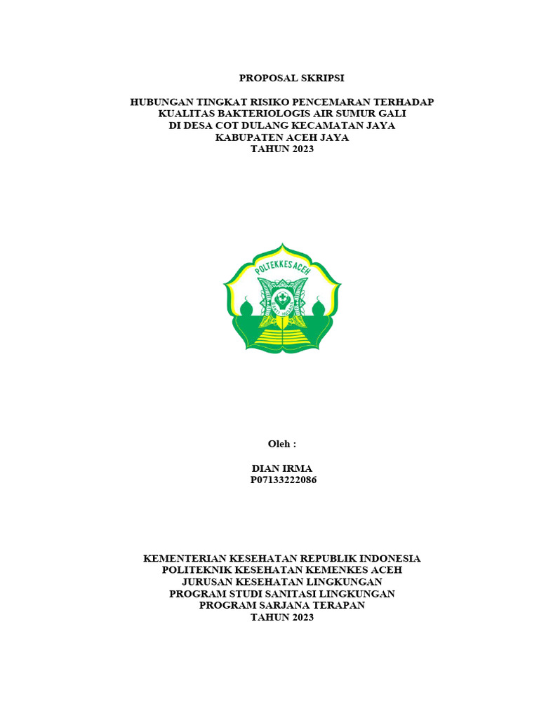 File Proposal Skripsi Dian | PDF