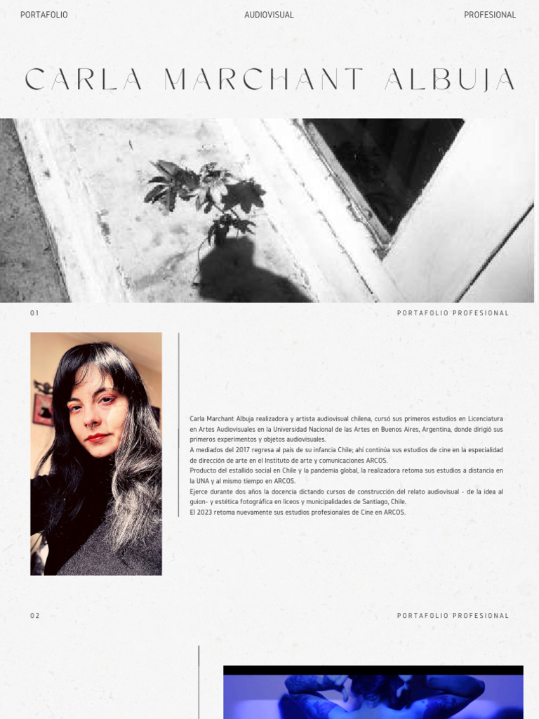 Portafolio Carla Marchant | PDF | Chile | Estética