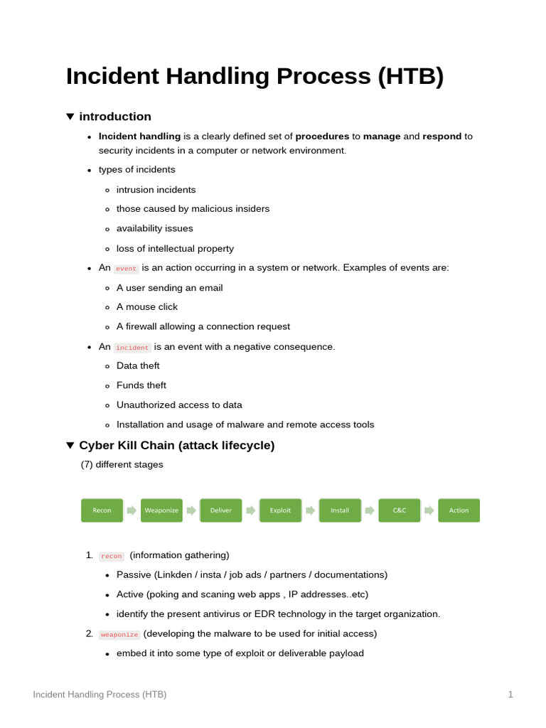 Incident | PDF | Malware | Security