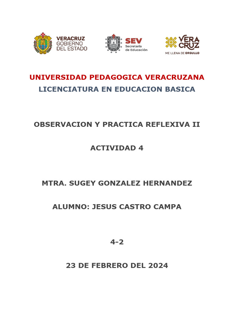 Universidad Pedagogica Veracruzana | PDF