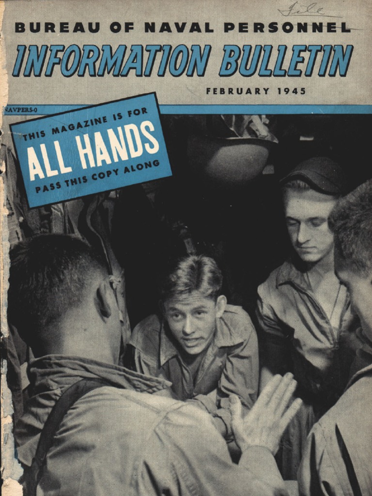 All Hands Naval Bulletin - Feb 1945 | PDF | United States Navy ...