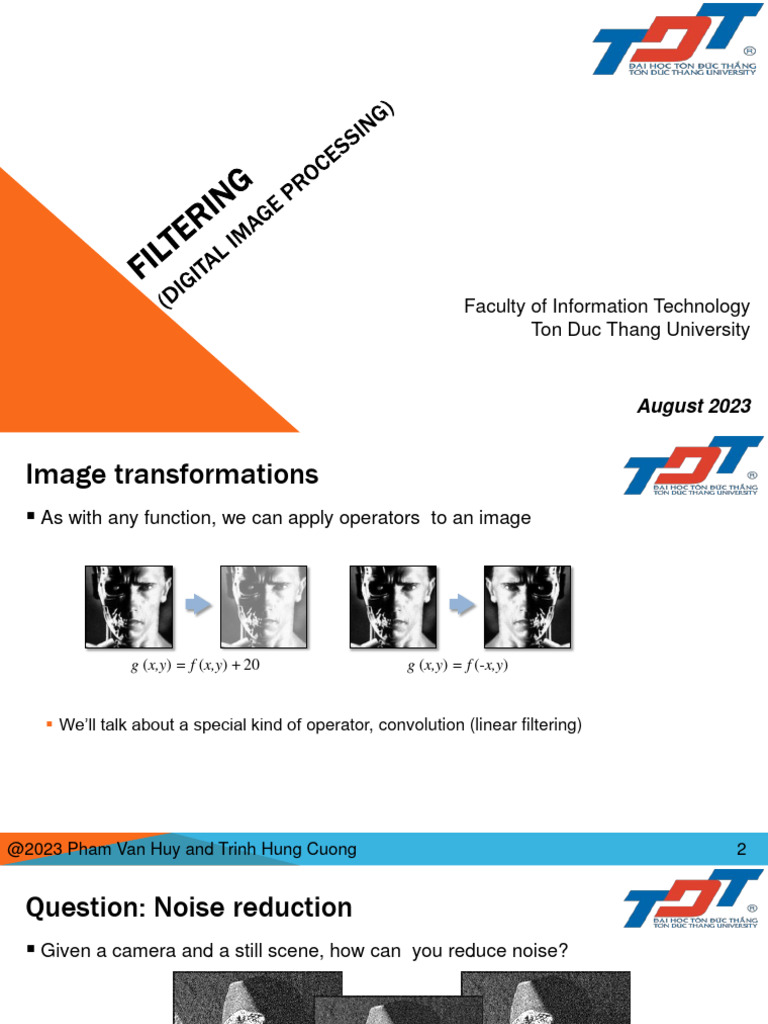 Dip - 05 Filtering | PDF | Computer Graphics | Graphics