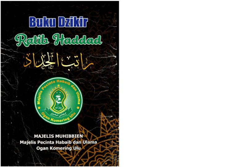 Cover Buku Dzikir | PDF