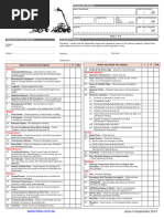 Telescopic Handler Inspection Checklist | PDF | Mechanical Engineering ...