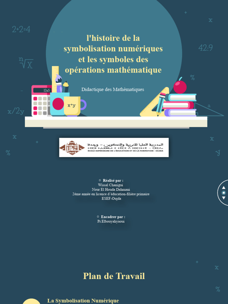 Histoire des Symboles Mathématiques | PDF | Décimal | Arithmétique