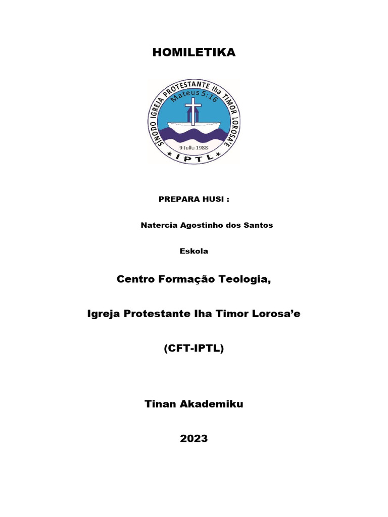 Renungan Mazmur 23 | PDF