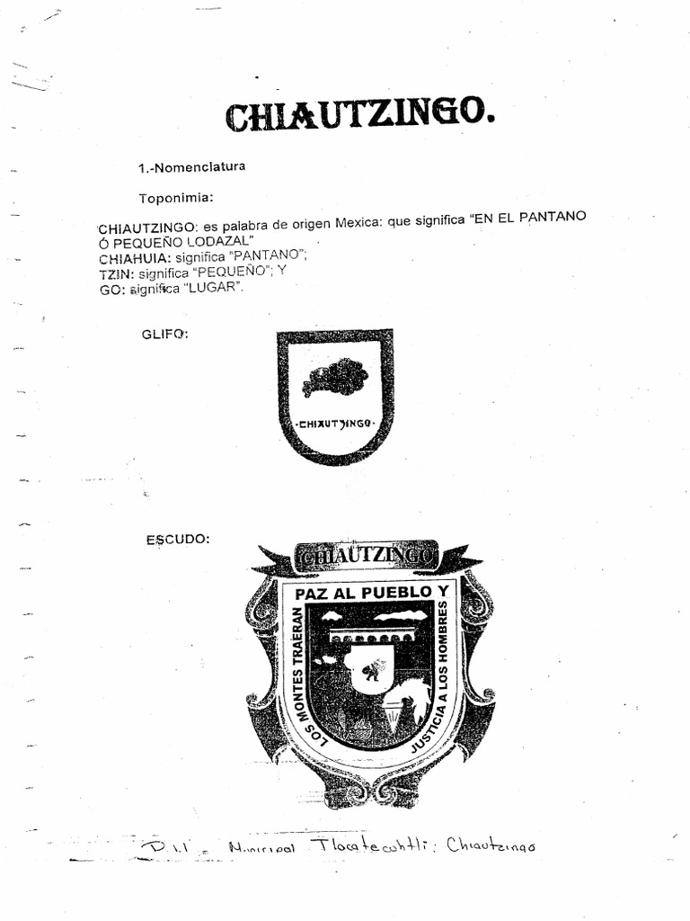 CHIAUTZINGO | PDF