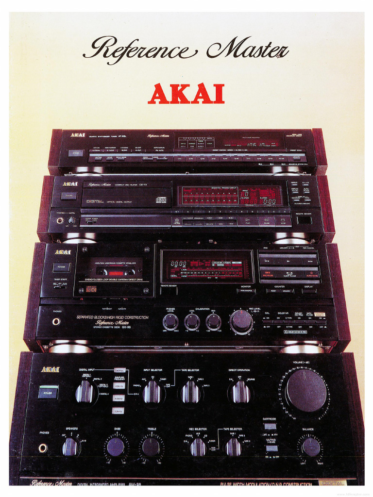 Hfe Akai Reference Master Es | PDF