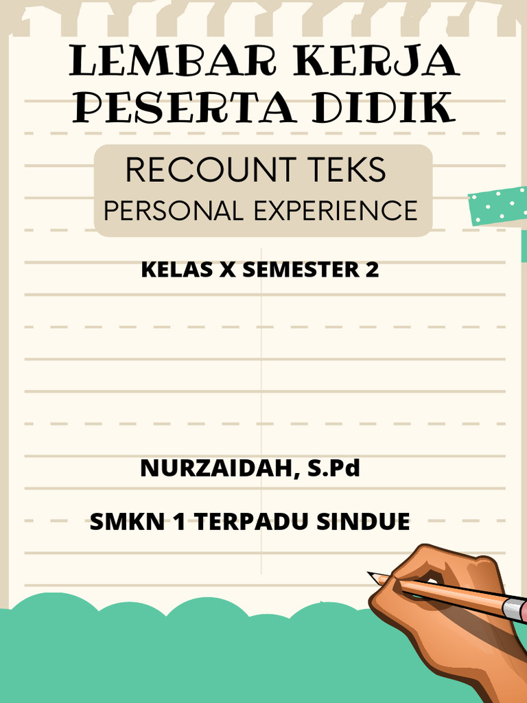 LKPD Biography Recount Text | PDF