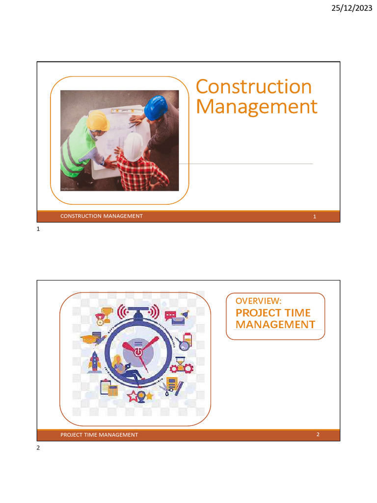 Project Time Management | PDF | Project Management