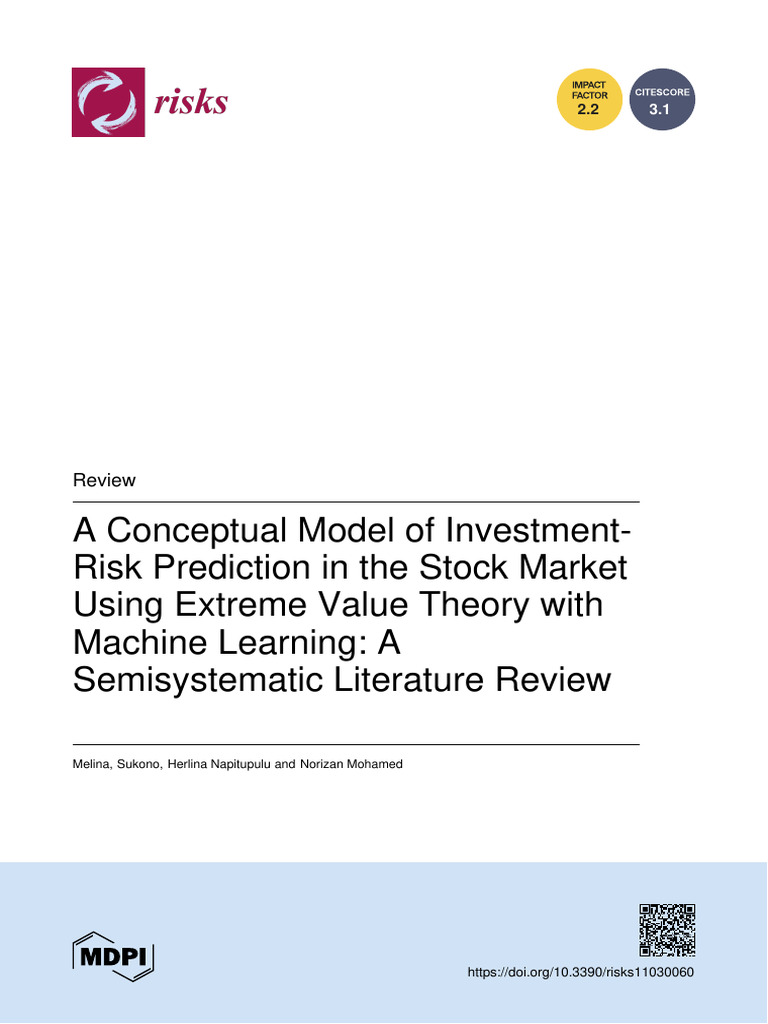 A Conceptual Model of Investment-Risk Prediction in The Stock Market ...