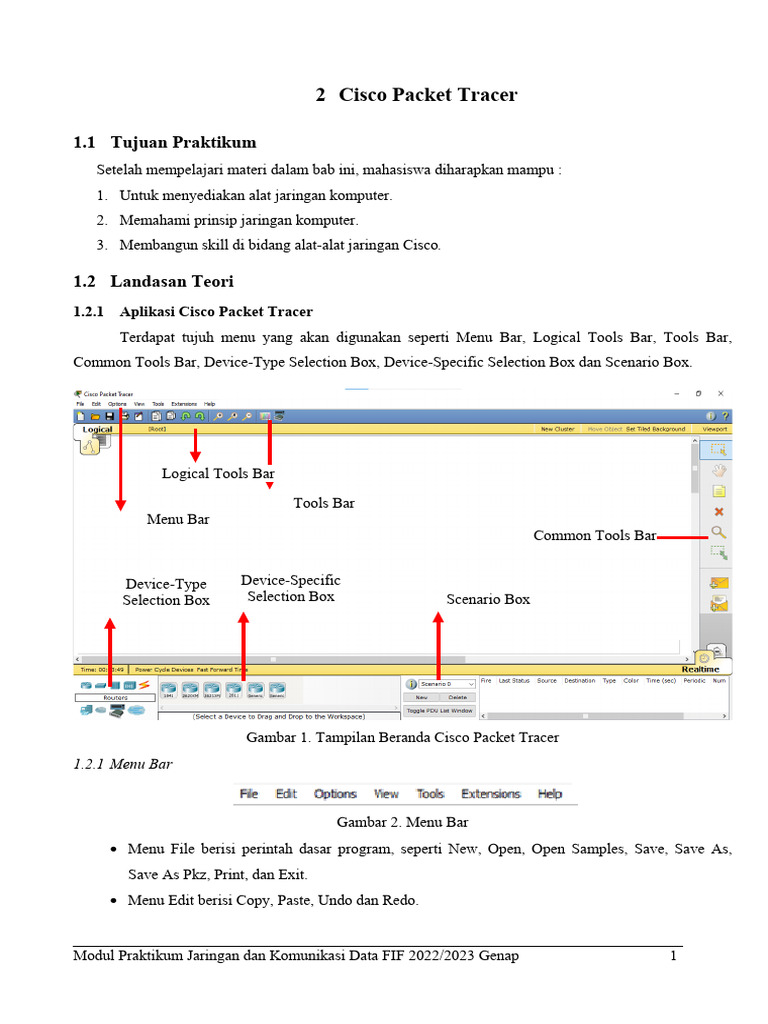 Modul 2 Jarkom | PDF