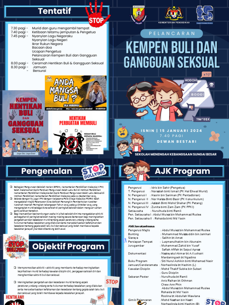 BUKU PROGRAM BULI DAN GANGGUAN SEKSUAL | PDF