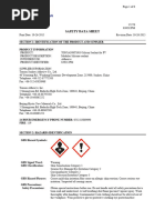SABIC® MDI 2031 Safety Data Sheet | PDF | Toxicity | Allergy