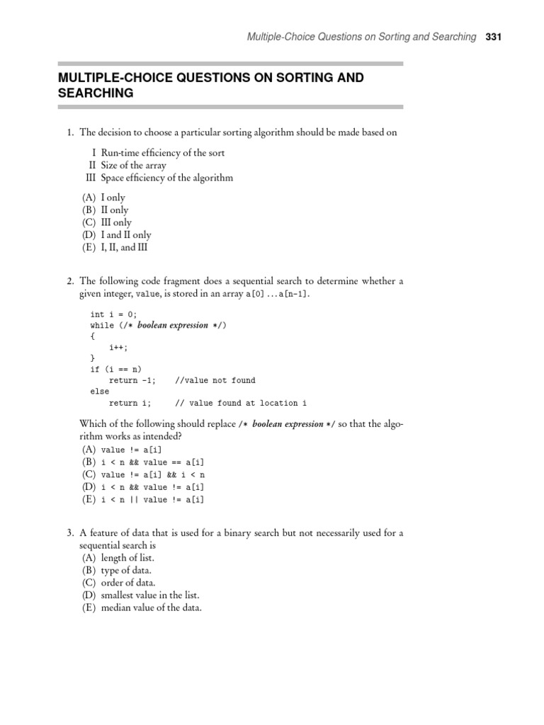 Barron - Chapter 8 - MCQ | Download Free PDF | Computer Science ... Barron - Chapter 8 - MCQ | Download Free PDF | Computer Science ...