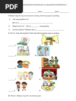 worksheet-GRADE 1 - Miyembro NG Pamilya - AP | PDF