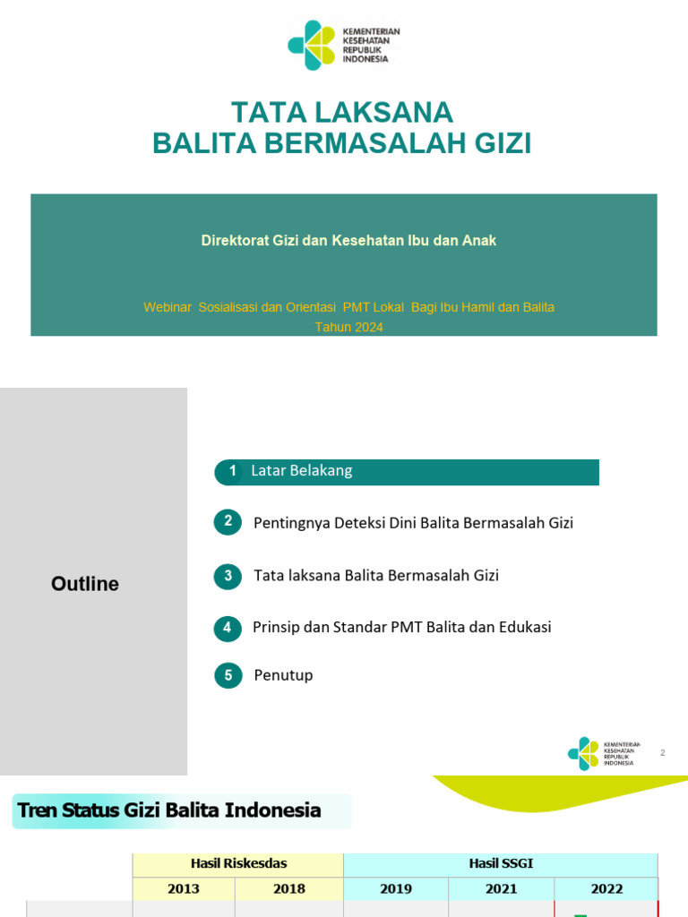 Tata Laksana Balita Bermasalah Gizi - v1 | PDF
