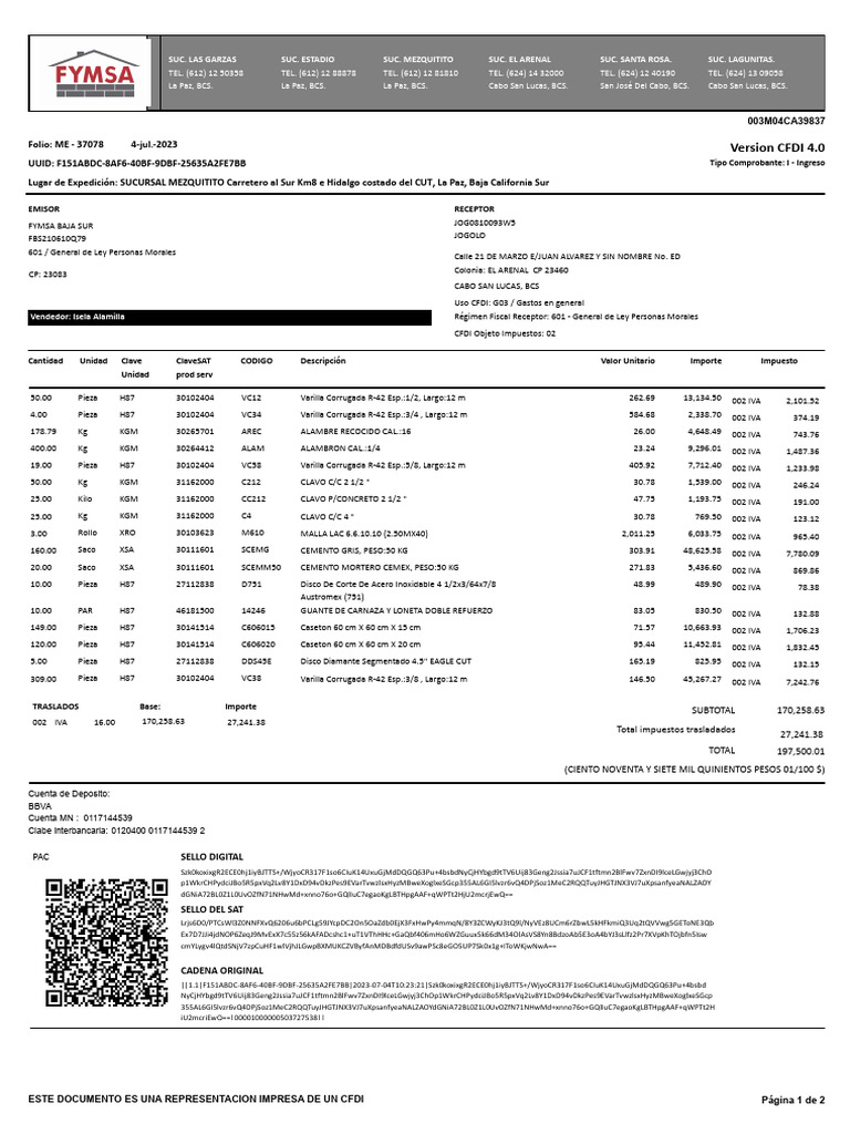 So1 XM Me 37078 20230704 101626631 | PDF | Impuestos | Pagos