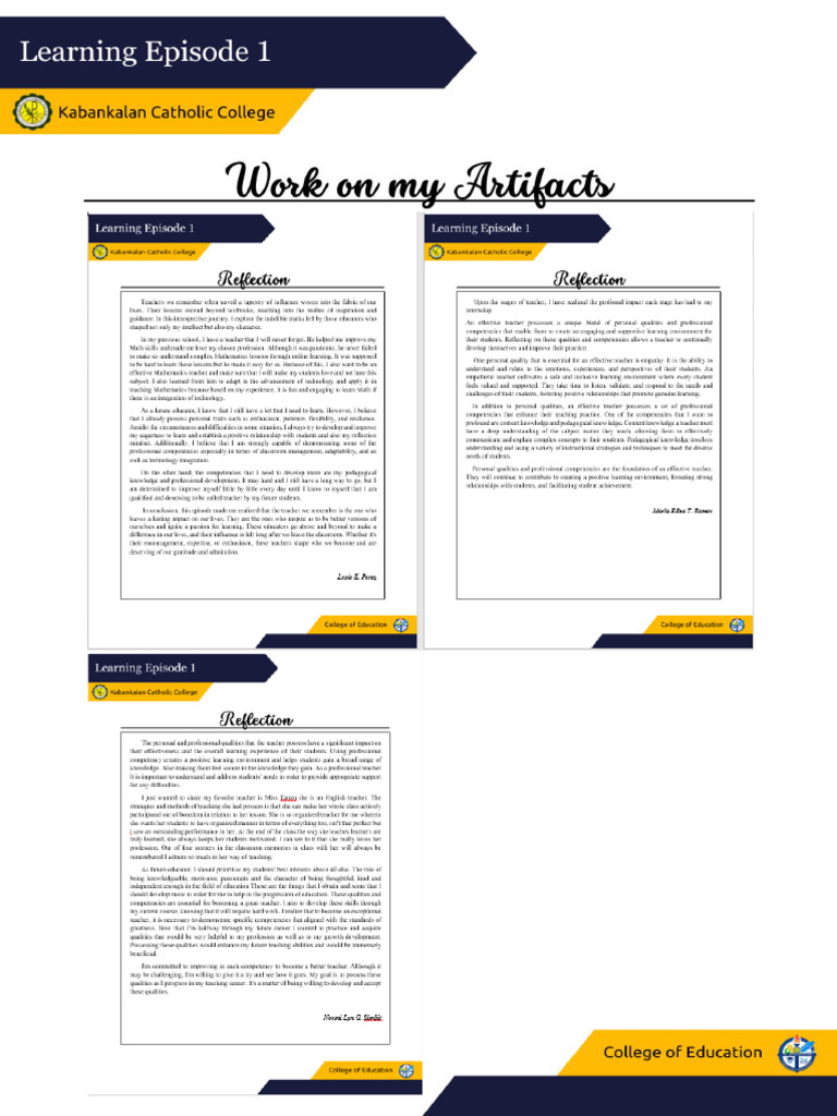 4 FS2 Artifacts | Download Free PDF | Differentiated Instruction | Disciplines