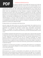 La dictadura de Santa Anna (1853-1855) | PDF | México | Gobierno