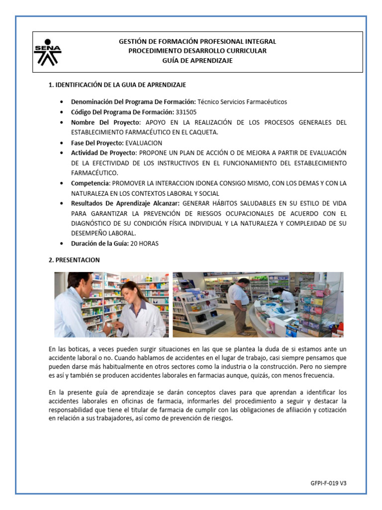 GUIA SST | PDF | La seguridad