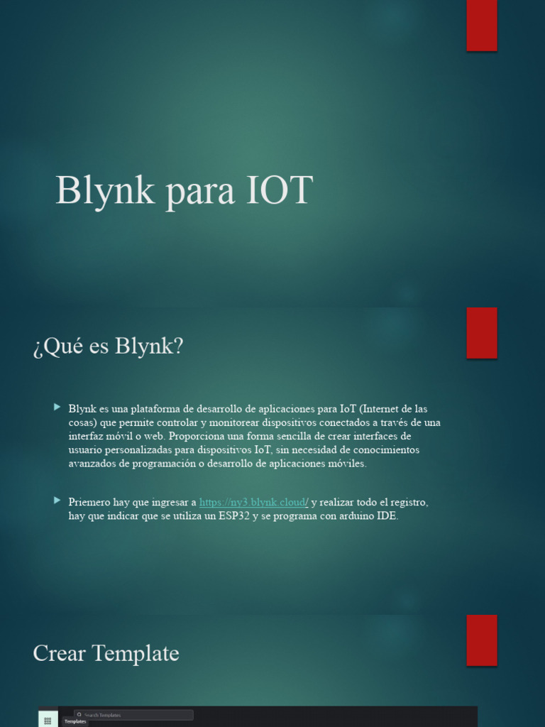 Blynk para IOT | PDF