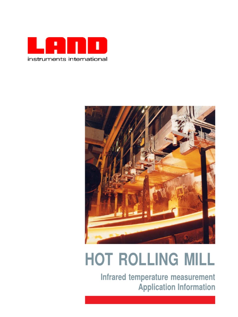 Hot Rolling Mill Industry | PDF | Thermometer | Rolling (Metalworking)