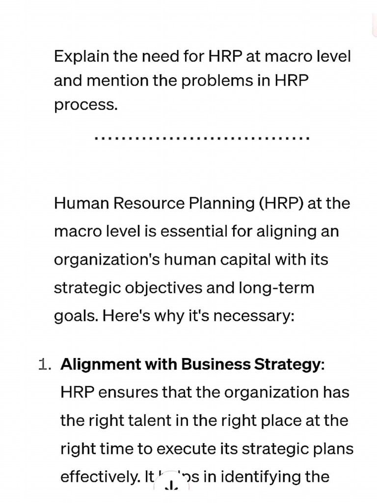 HRM - Assignment | PDF