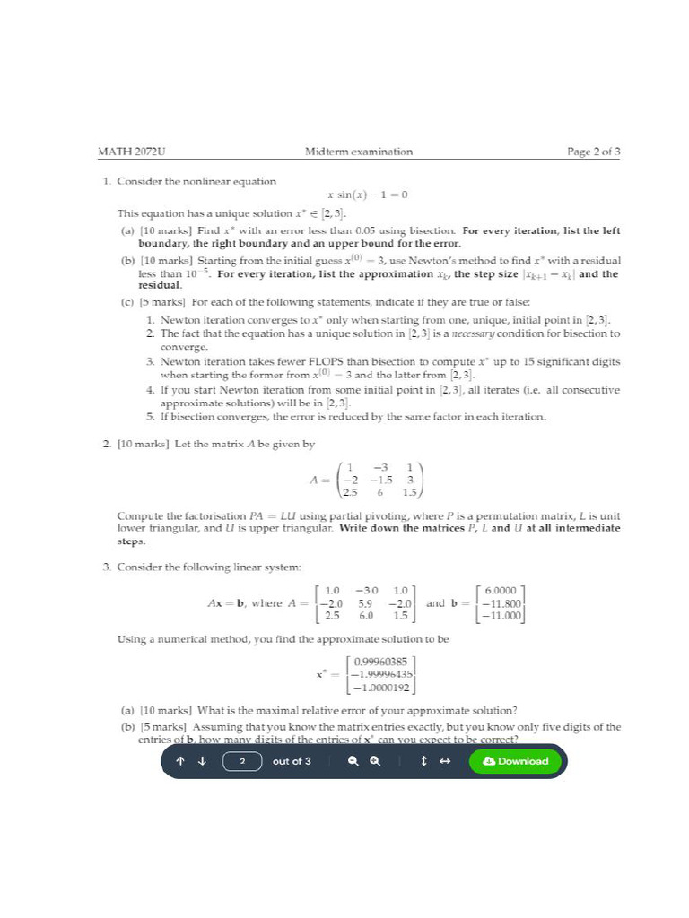Midterm 1 Practice | PDF