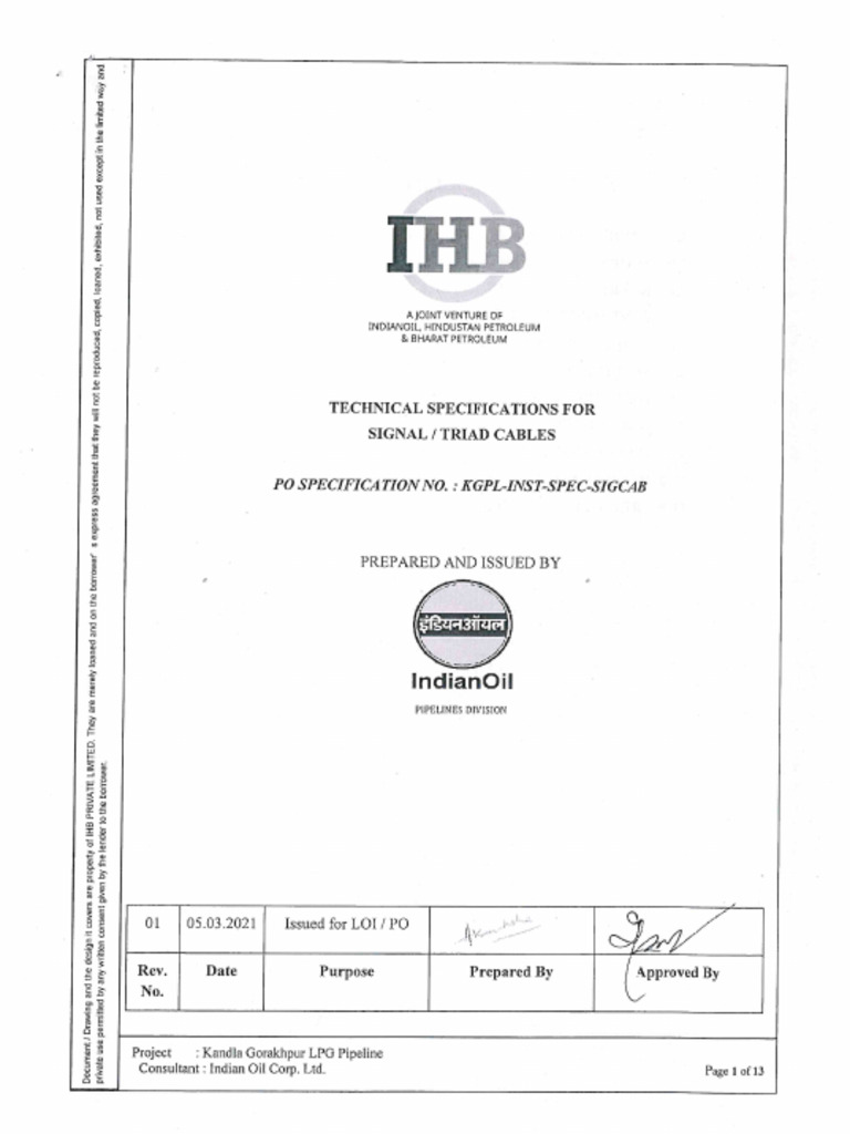 Technical Specs | PDF