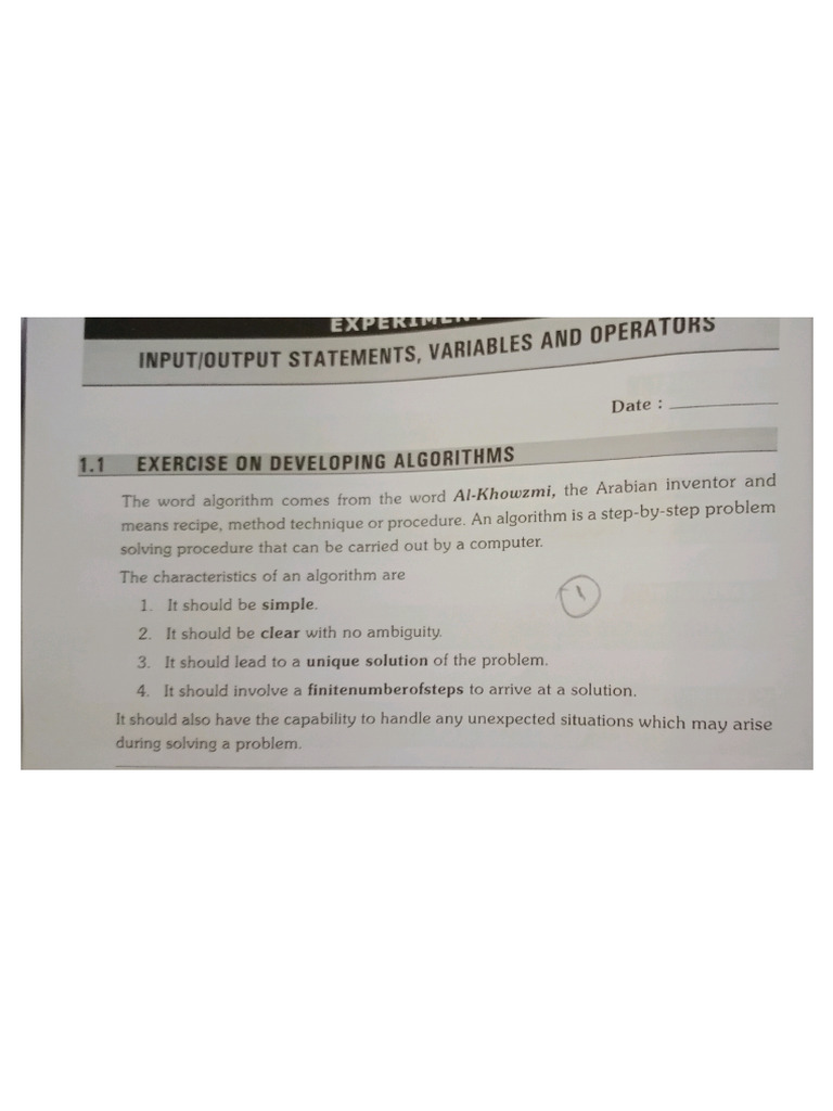 1st Diploma C Lab | PDF