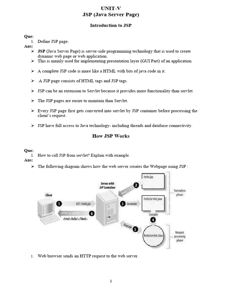 UNIT-V | PDF | Web Server | Internet & Web