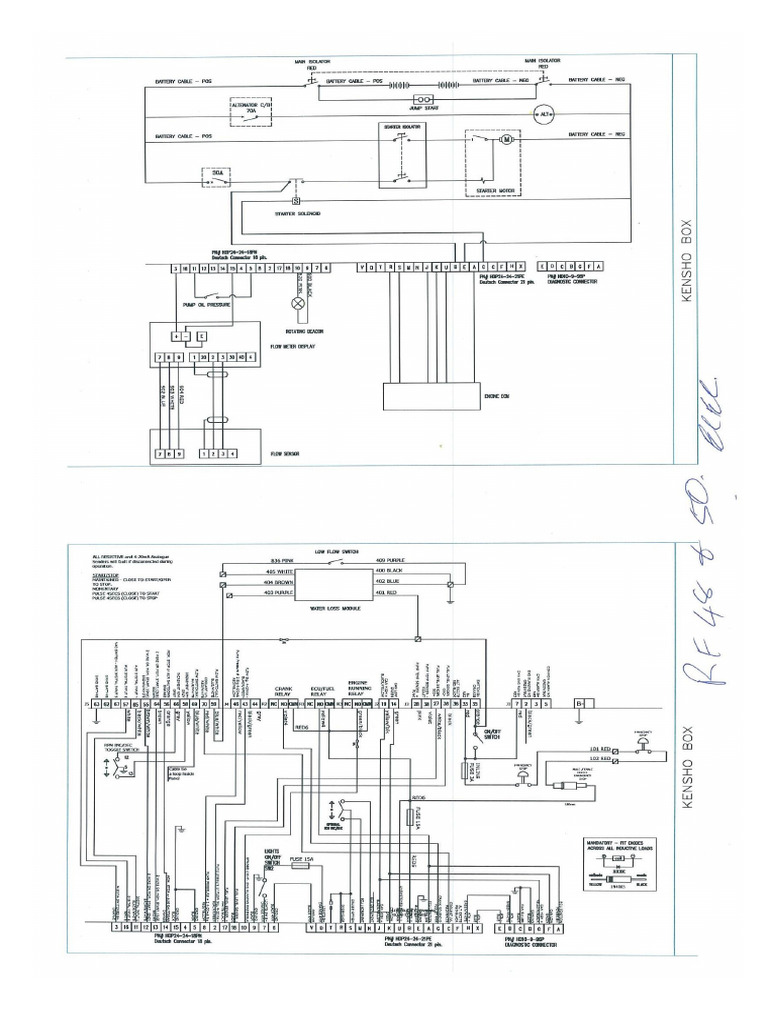 Wiring Diagram RF 48 & 50 | PDF