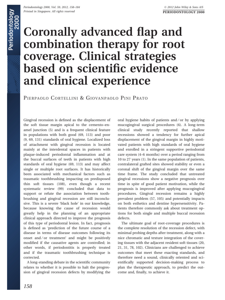 Pierpaolo Et Al-2012-Periodontology 2000 | PDF | Periodontology ...