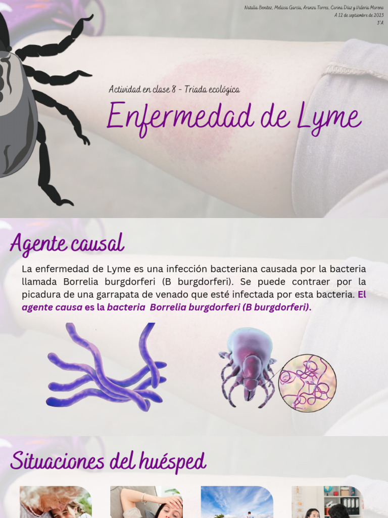 Triada Ecológica | PDF | Enfermedad de Lyme | Enfermedades y trastornos