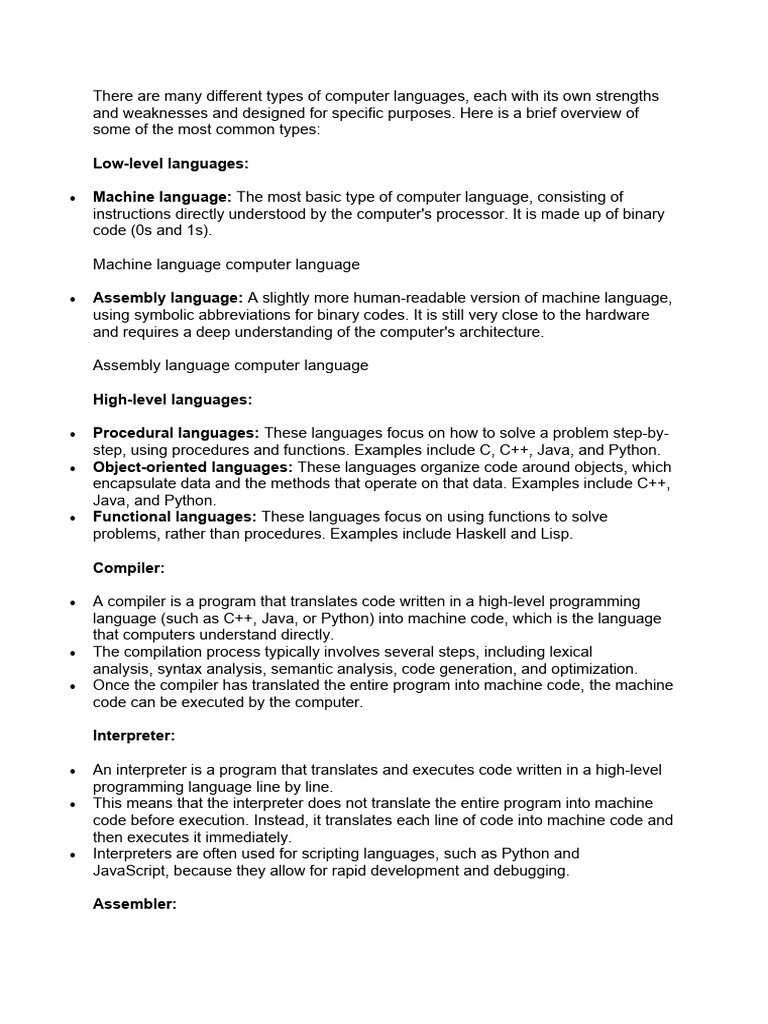 Lesson No.1 | PDF | Programming Language | Operating System