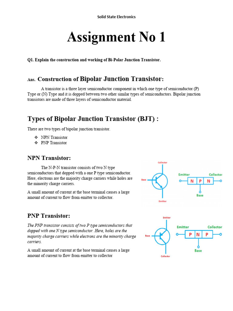 Assignment No 1 | PDF