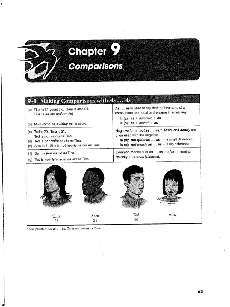 FEG Chapter 9 Comparisons - Charts | PDF