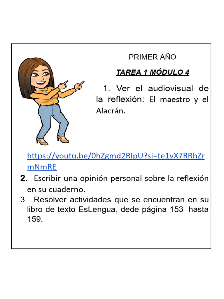 1 Año-Tarea 1 - Mod 4 | PDF