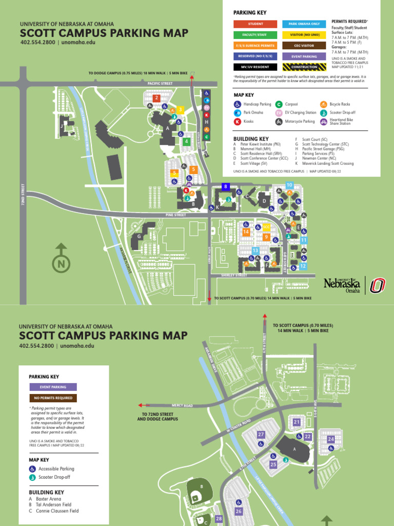 Scott Campus Map | PDF | Outdoor Recreation | Aerobic Exercise