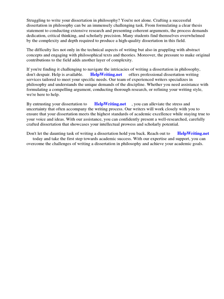 Comment Reussir Sa Dissertation en Philo | PDF | Thesis | Scribd