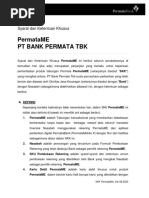 Syarat Dan Ketentuan Paraf Dan TTD + Materai Kepsek | PDF
