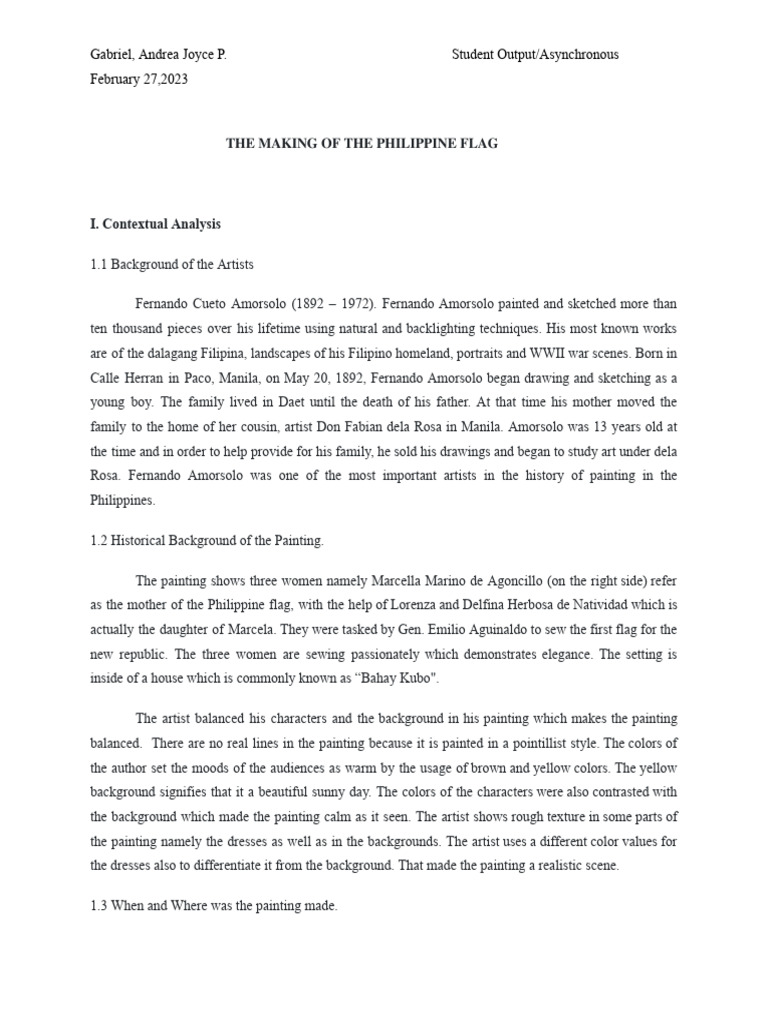 Gabriel Andrea Student Output Asynchronous Pdf Paintings