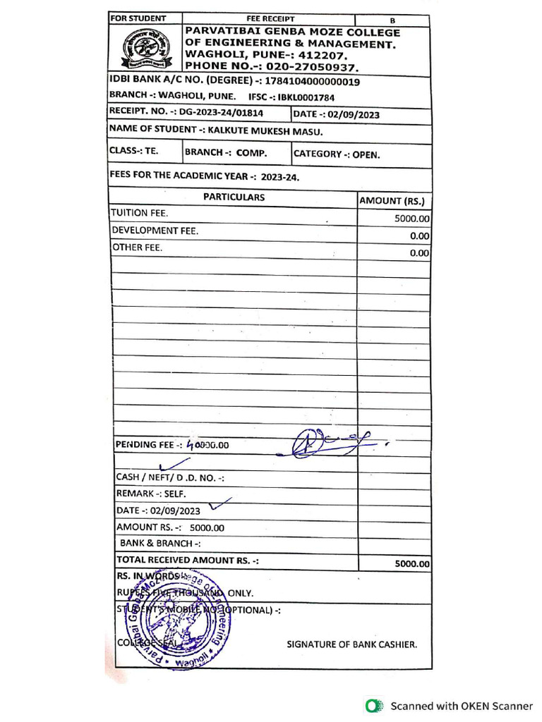 Fees Te Pavti - Compressed | PDF