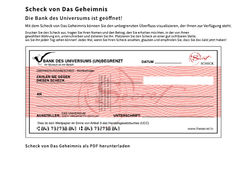 TS0078 CHK Cheque Germany | PDF