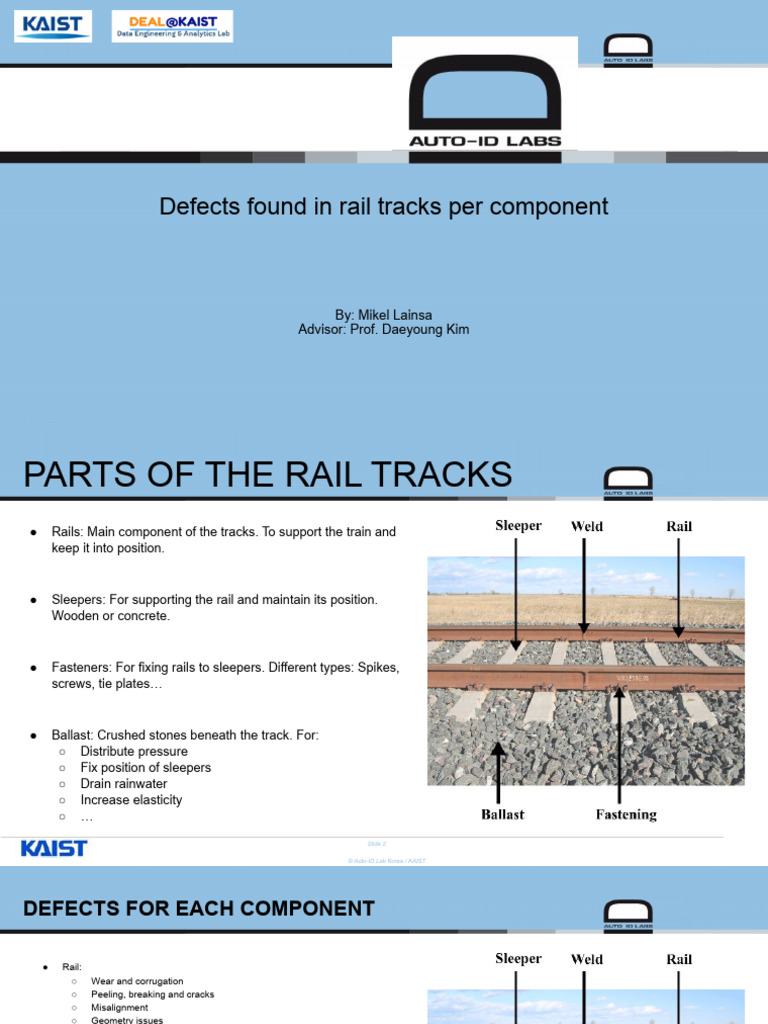 Railtrack Defects | PDF
